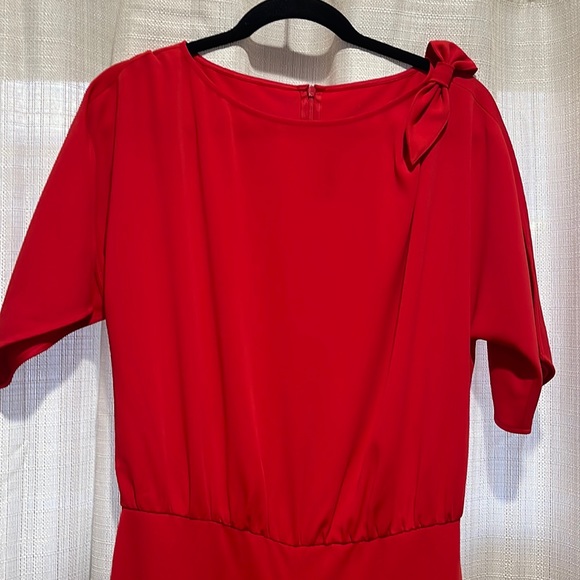 St. John | Pants & Jumpsuits | St Johns Red Jumpsuit | Poshmark